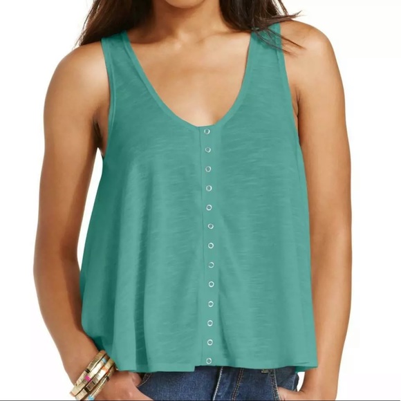 American Rag | Tops | American Rag Linenblend Slubknit Tank Top Small ...